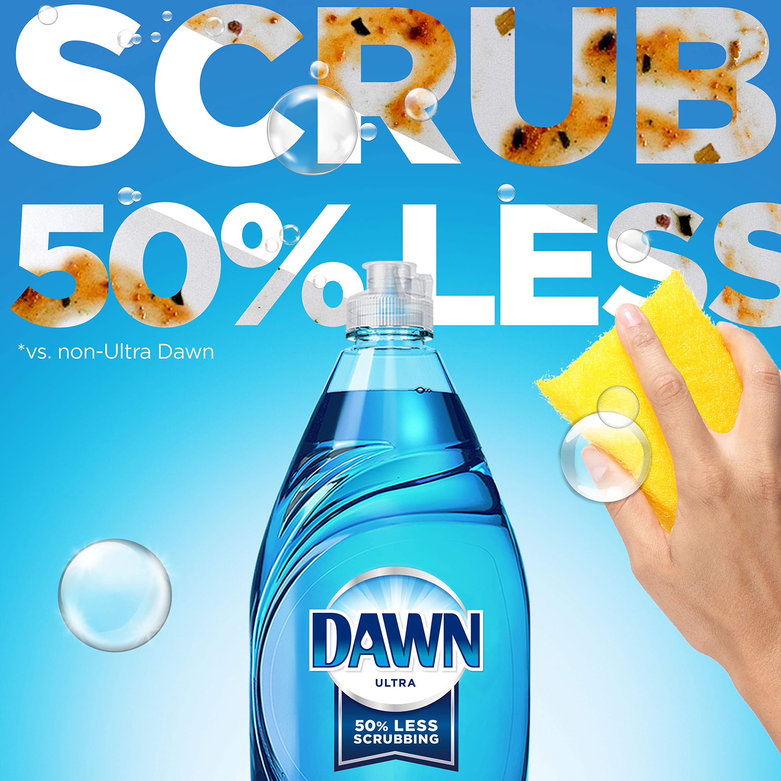 Dawn Dish Soap + Antibacterial Hand Soap, Includes 1 Dishwashing Liquid Refill Original Scent, 1 Hand Soap Refill Apple Blossom Scent, 56 Fl Oz (Pack of 2)