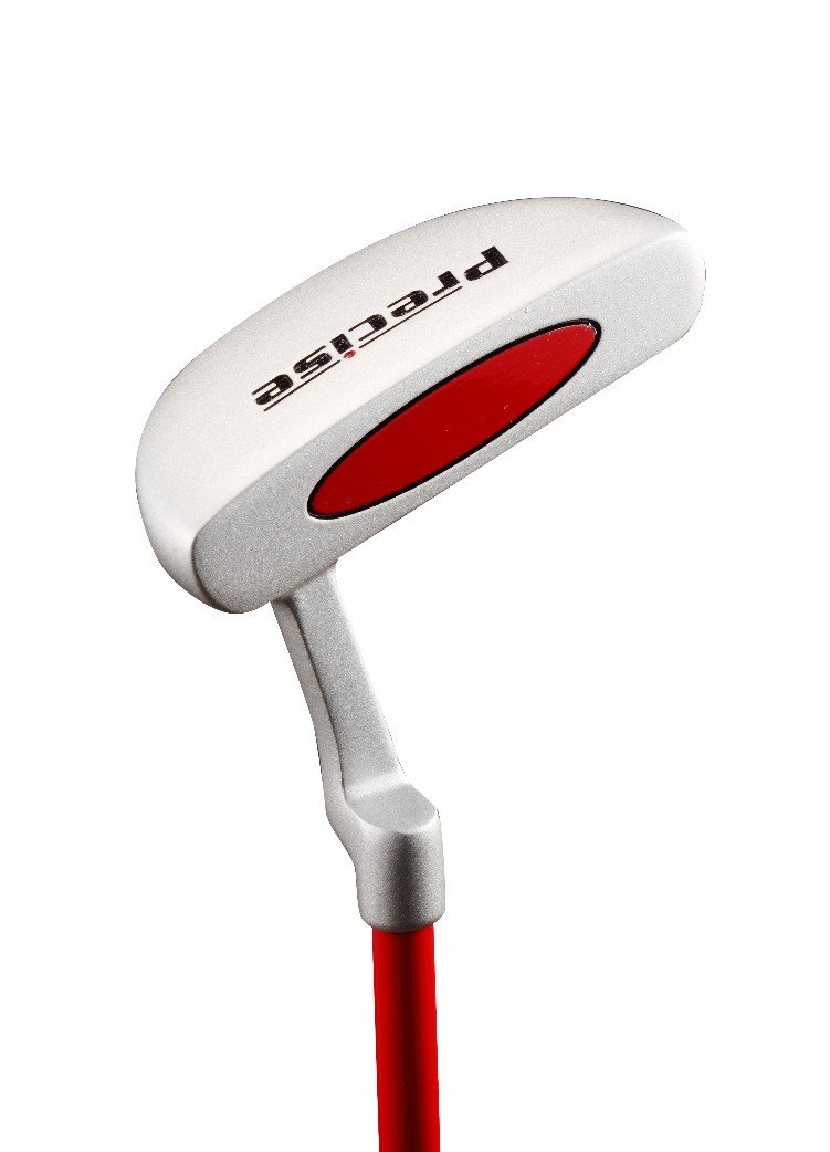 Distinctive Left Handed Junior Golf Club Set for Age 6 to 8 (Height 3'8" to 4'4") Set Includes: Driver (15"), Hybrid Wood (22*), 2 Irons, Putter, Bonus Stand Bag & 2 Headcovers