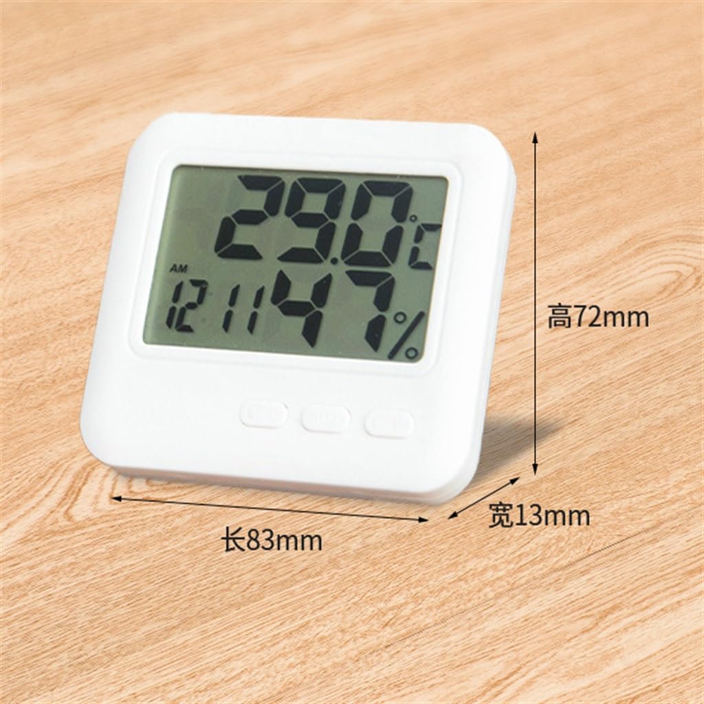 LNYHLXS Temperature and Humidity Meter Mini Household Wall Thermometer Indoor Electronic Thermometer