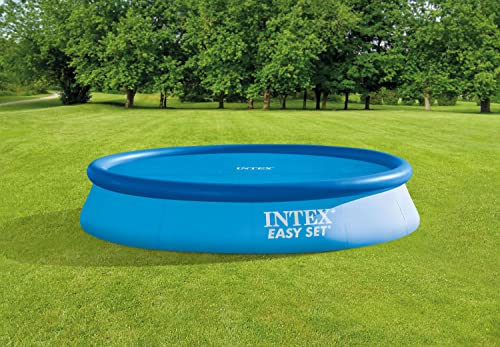 INTEX 28012E Solar Pool Cover: For 12ft Round Easy Set and Metal Frame Pools β Insulates Pool Water β Reduces Water Evaporation β Keeps Debris Out β Reduces Chemical Consumption