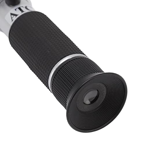 Handheld Refractometer, Accurate Data Salinity Refractometer Fast Measurement Clear Reading Wide Application for Aquarium
