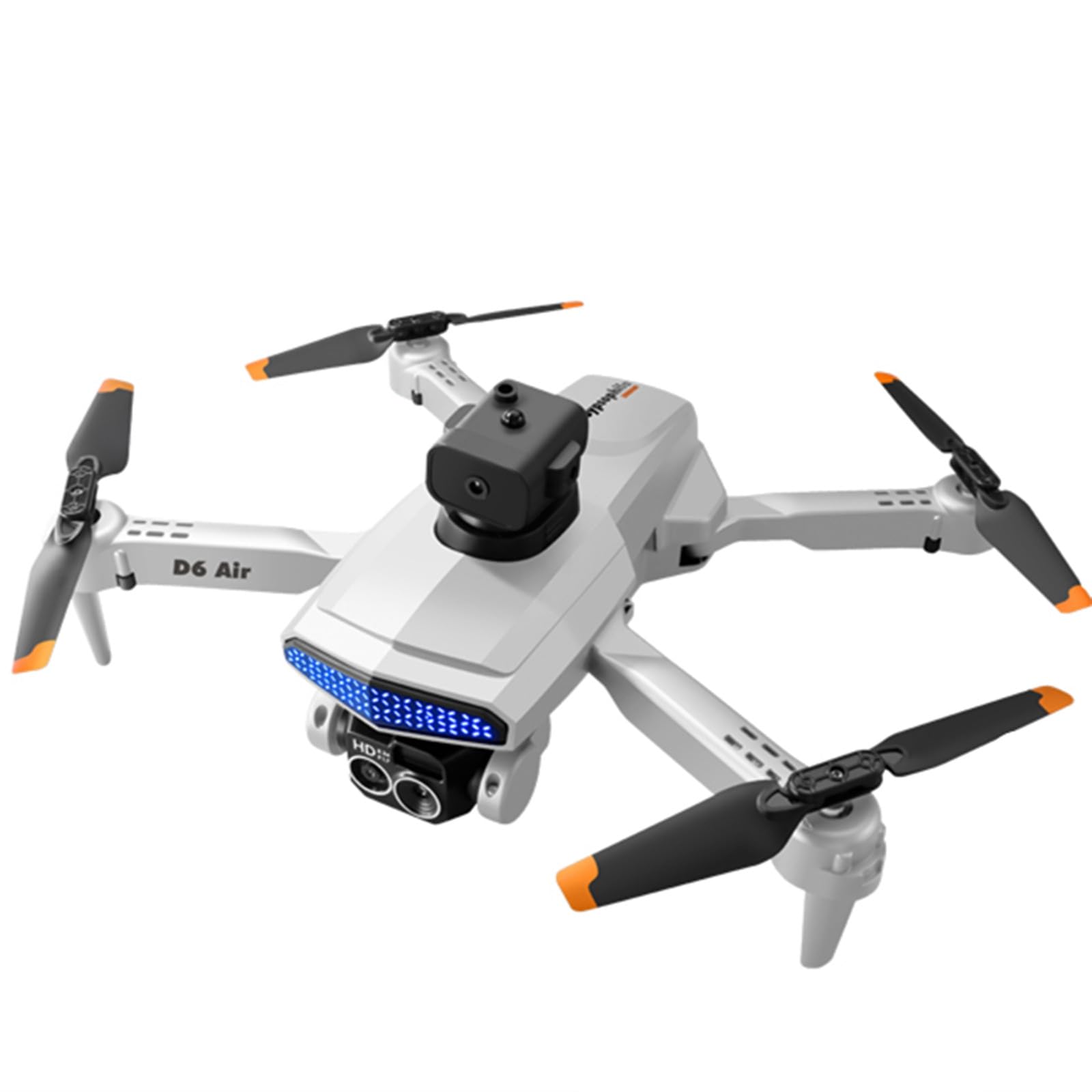 Drone Rc Quadcopter With 4k Hd Fpv Camera Three Lens Wifi Remote Control Aerial Drone Multirotors Circle Fly Altitude Hold Headless Mode Start Speed Gifts Toys