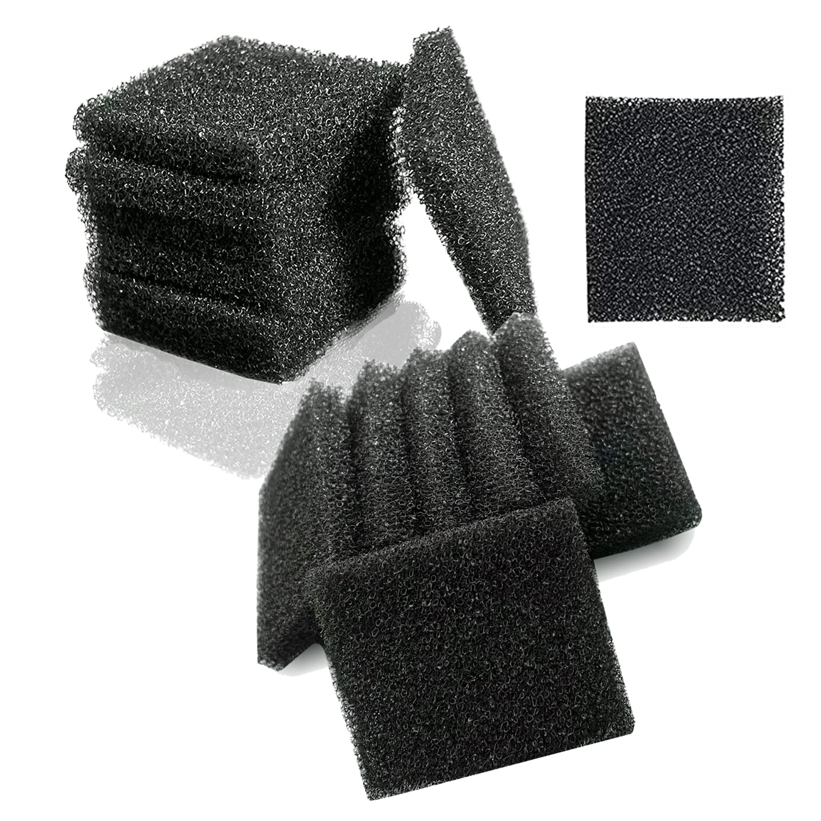 DUORIO Pump Filter Sponge, Filters Sponge Accessories Reduces Dirt in Pump Compatible with Miracle-GRO AeroGarden Pump Harvest, Bounty, Farm, Extra, Ultra -25 Pack