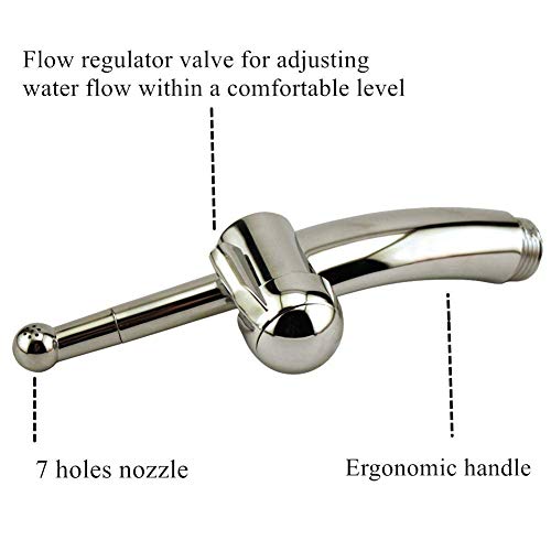Hand Held Bidet sprayer for Toilet Showerhead Cleaning Kit Bathroom Handheld Shower