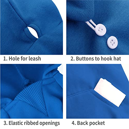πππ πππππππ Frienperro Dog Clothes for Small Dogs Girl Boy, 100% Cotton Small Dog Hoodie, Chihuahua Clothes Pet Cat Winter Warm Sweatshirt Sweater, Teacup Yorkie Puppy Clothing Coat Costume