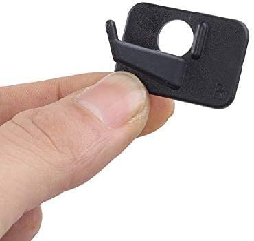 EBOCACB 10pcs Black Plastic Arrow Rest Archery Recurve Bow Arrow Rest Hunting Shooting Targeting Accessory Right Hand