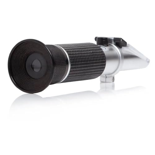 KYKYK Refractometer, Automotive Antifreeze Coolant Refractometer for Antifreeze Systems,Exhaust Fluid,Battery Acid and Windshield Washer Fluid for Fruit, Homebrewing, Juice, Vegetables