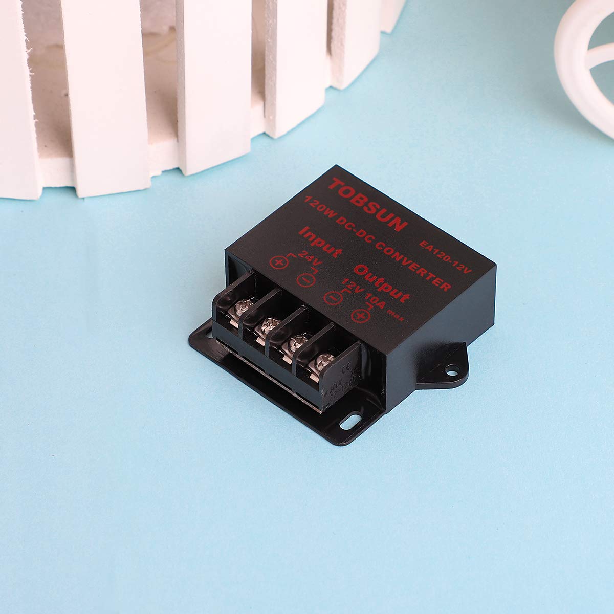 DC 24V to DC 12V 10A 120W Step Down Buck Converter Voltage Regulator Reducer Power Converter Mini Module Transformer