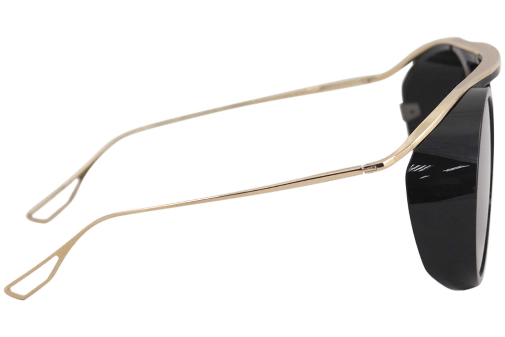 Dita - Nacht-One Black Gold Oval Women Sunglasses - 56mm