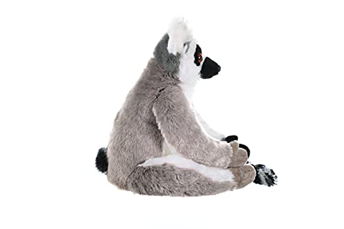 Wild Republic Ring Tailed Lemur Plush, Stuffed Animal, Plush Toy, Gifts for Kids, Cuddlekins 12 Inches