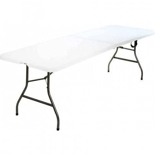 Cosco 8' Centerfold Table, White
