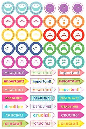 Student Planner Stickers (Set of 575 Stickers)