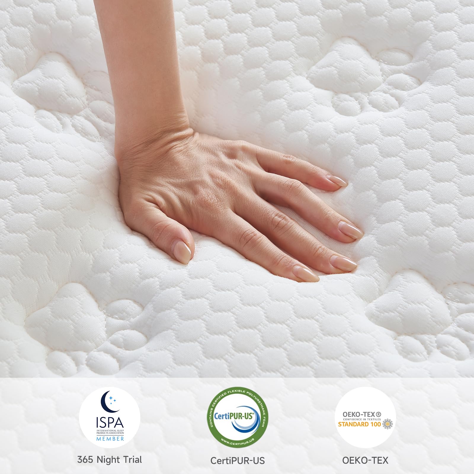 IEI Queen Mattress 12 inch - Memory Foam Mattress with 123456789
