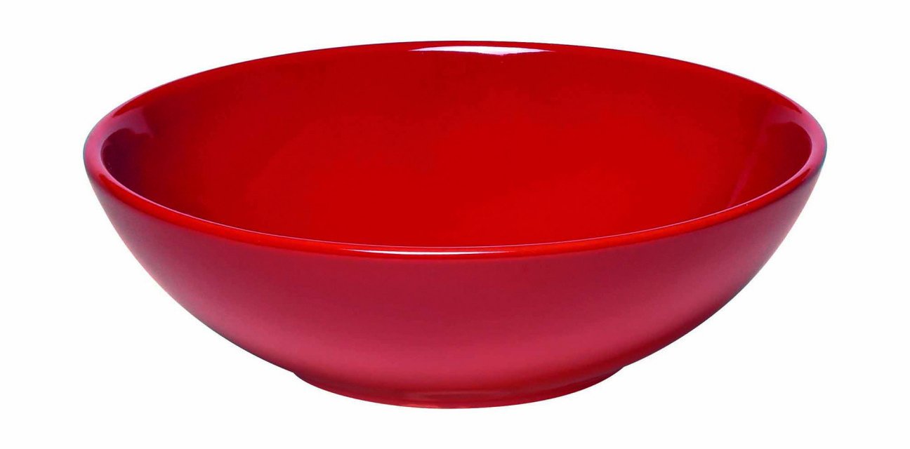Emile Henry 8.5" x 2.75" Small Salad Bowl | Burgundy