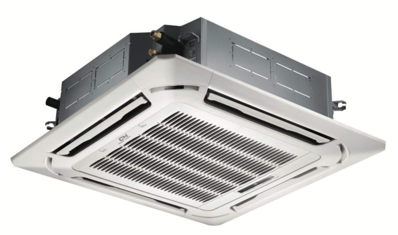 Dual 2 Zone 18000 18000 Ductless Mini Split Ceiling Cassette Air Conditioner Heat Pump Multi Sophia Series…