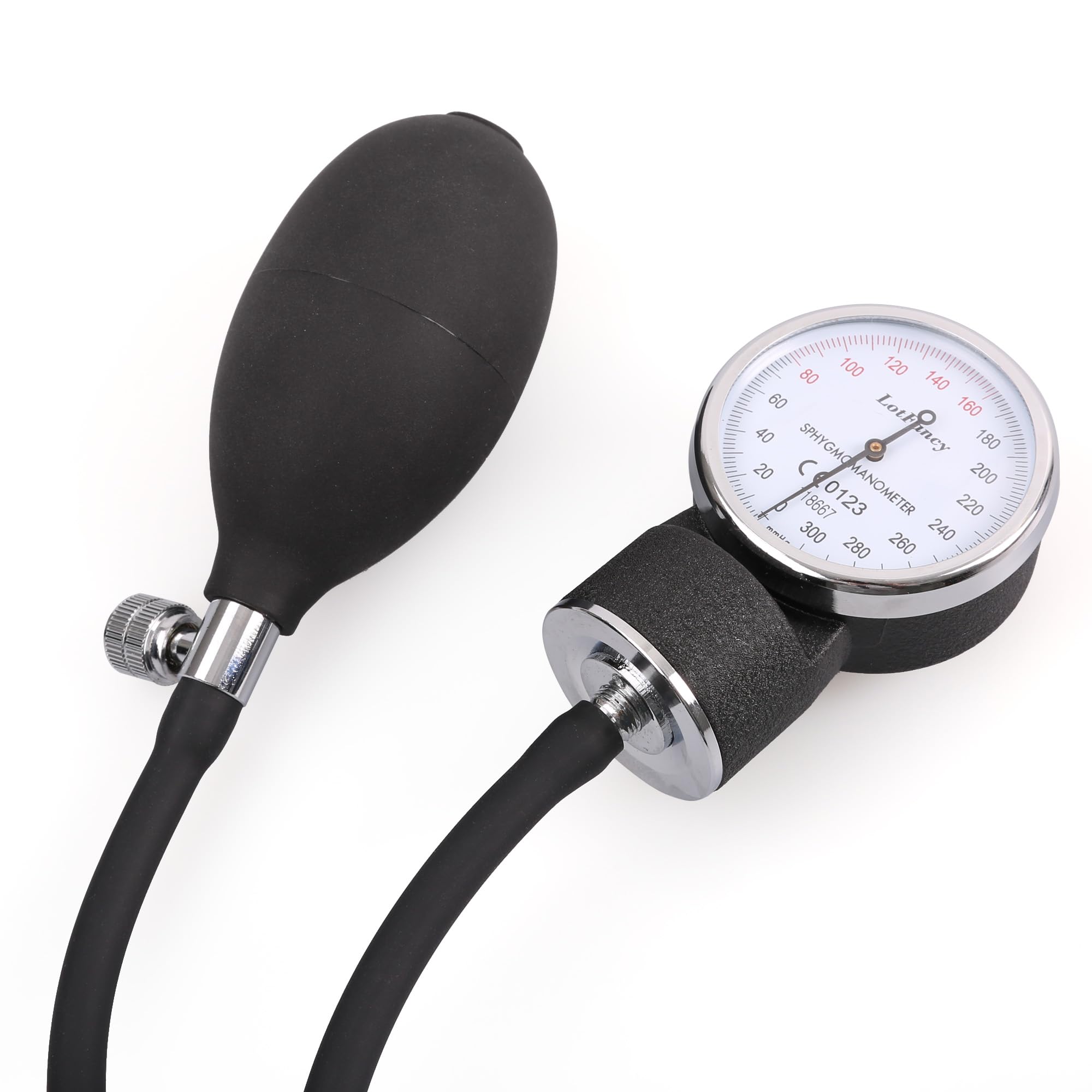 LotFancy Aneroid Sphygmomanometer, Pediatric BP Cuff, Child & Small Cuff, Professional Manual Blood Pressure Cuff, 7.2"-10.5", with Zipper Case