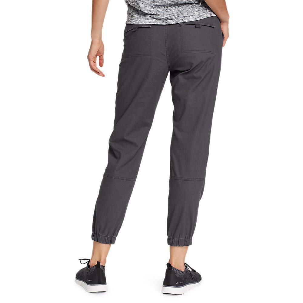 Eddie Bauer Women's Adventurer Stretch Ripstop Jogger Pants, Chambray Blue, 12