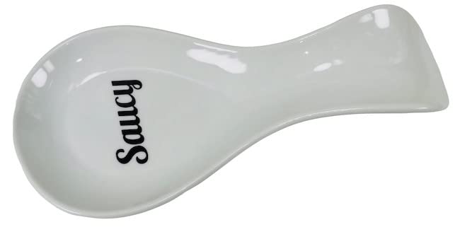 Fun Spoon Holder for Kitchen Counter | Ceramic Spoon Rest for Stove Top