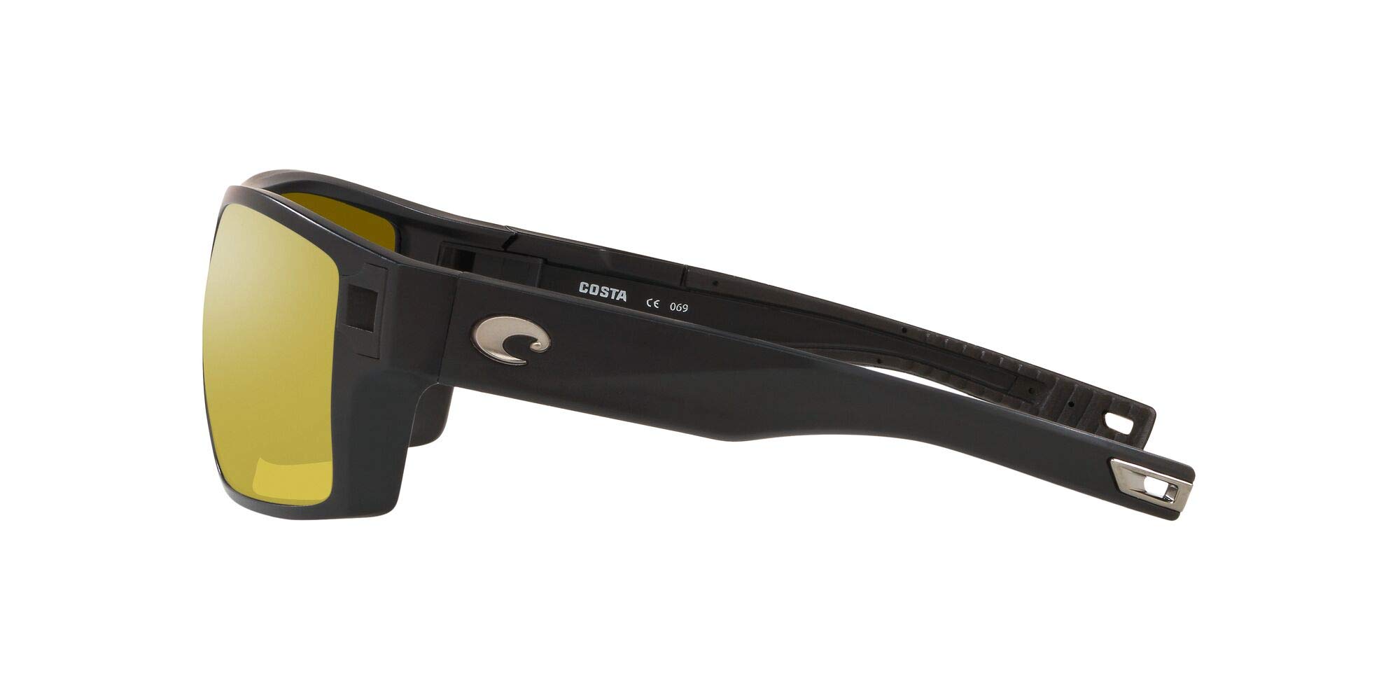 Costa Del Mar Diego Sunglasses, Matte Black/Grey Polarized, 62mm