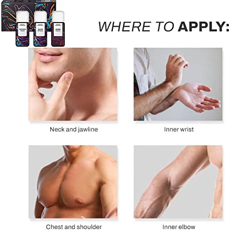 KCRPM Hommelure Fheromotherapy Solid Perfume Set,Hommelure Feromone Solid Perfume Set,Solid Balm Sets Solid Perfume,Hommelure Solid Perfume Set for Men and Women (1Set)
