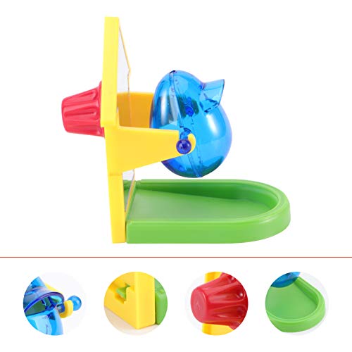 PATKAW Parrot Feeding Perch Bird Foraging Toy Parrot Foraging Toy Bird cage Feeder Parrot Training Toy Parrot Slow Feeder Birds Toys
