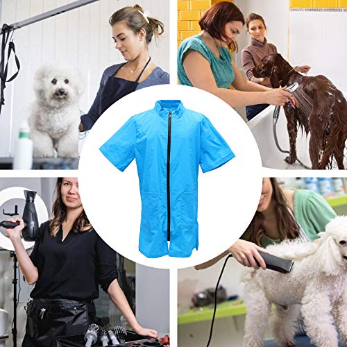 ULTECHNOVO Waterproof Pet Cosmetologist Clothes Pet Salon Apron Special Work Clothes Pet Grooming Supply