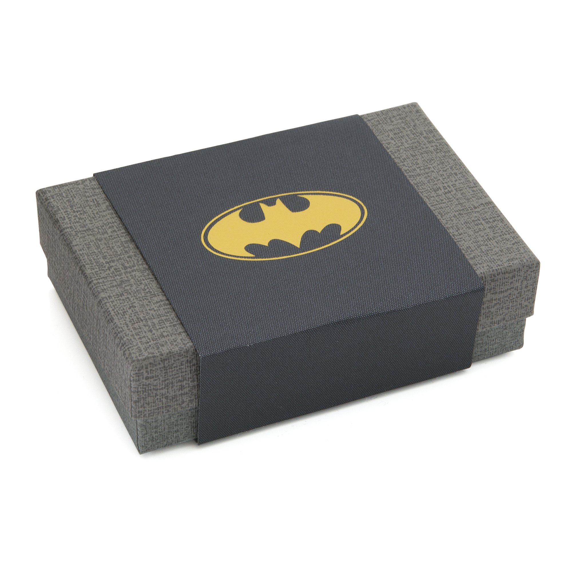 DC Comics Mens Stainless Steel Justice League Superhero Logo Ring Jewelry, Batman Black, Size 10