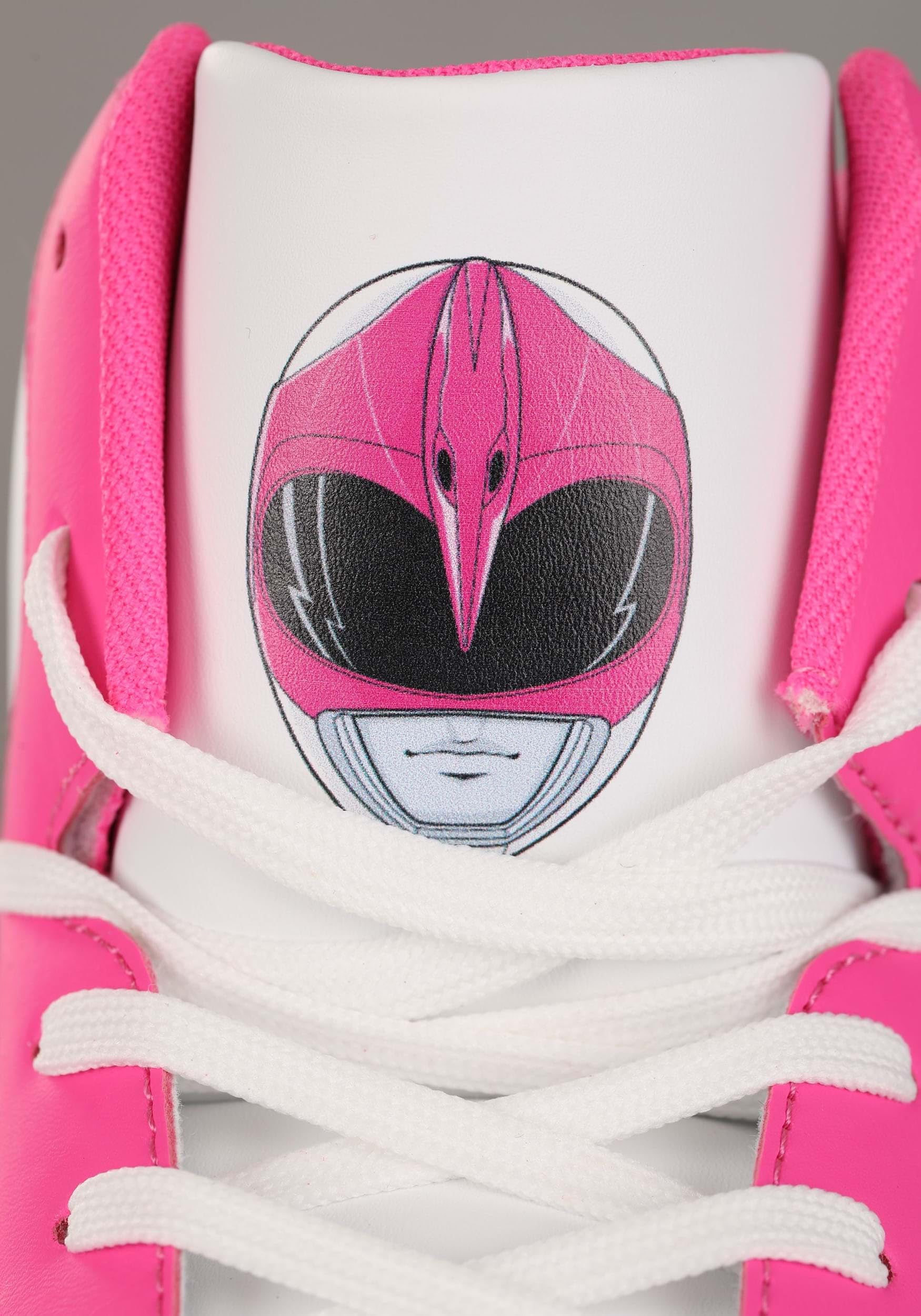 Costume Inspired Power Rangers Sneakers - Pink