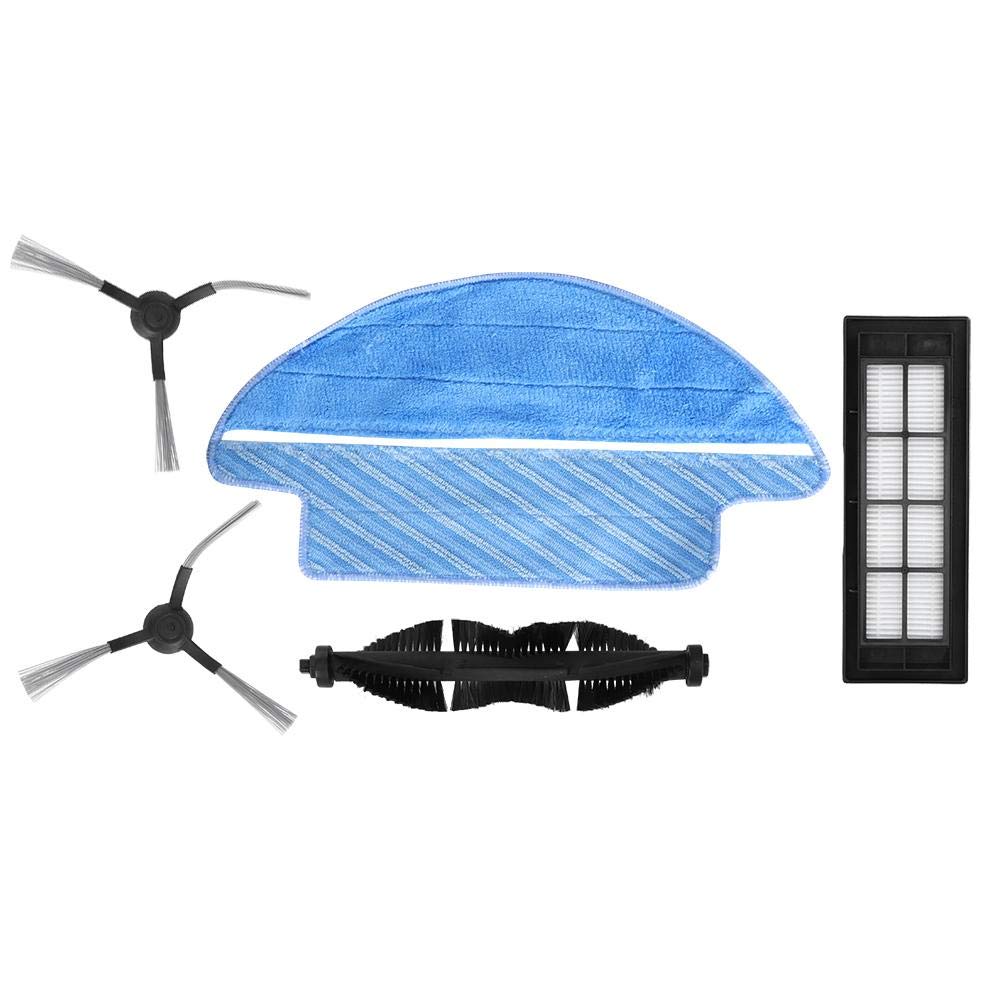 Fdit A Set Rolling Brush Side Brush Filter Sweeping Machine Parts Practical Replacement Accessories Fit for Proscenic LDS M6 R2