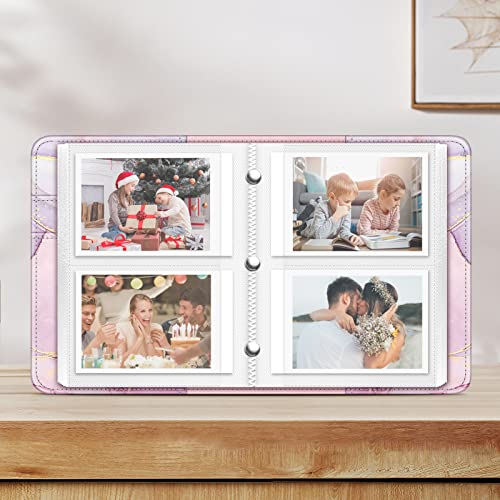 Fintie Mini Photo Album for 3-Inch Film - 104 Pockets Album for Fujifilm Instax Mini 12/EVO/11/40 Instant Camera & Mini Link 2 Printer