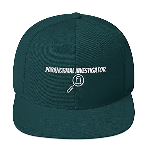 Paranormal Investigator Hat | Ghost Hunting Gear - - Classic Snapback - Fun Design