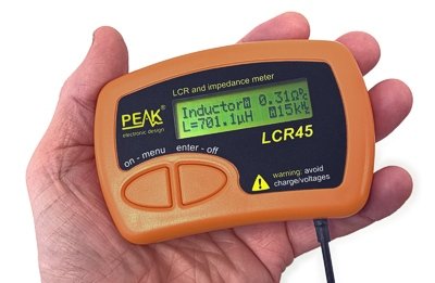 DCA75 and LCR45 Peak Atlas Component Analyzer Kit Atpk3 w/Case, Battery