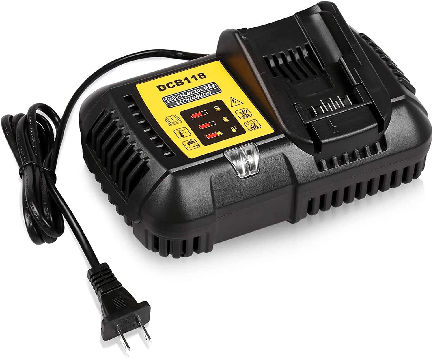 DCB118 for Dewalt Battery Charger Fast Charger for Dewalt Flexvolt 20V/60V Max Battery (Charger Only)