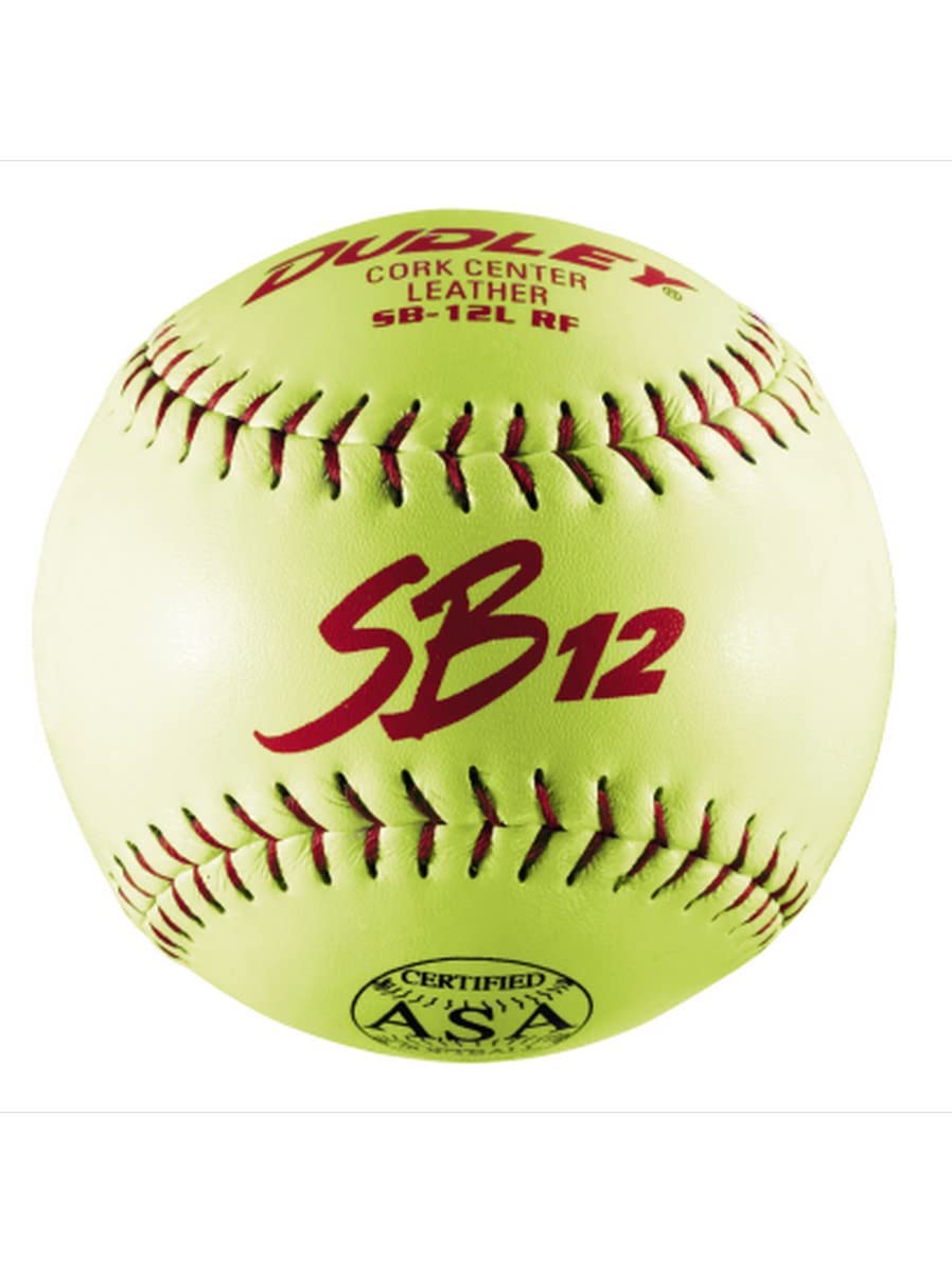 Dudley ASA SB 12T Slow Pitch Softball - Dozen