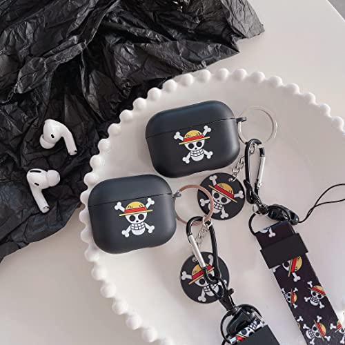 NOLEGA with Anime Lanyard Keychain Airpod 3rd Generation Case Cover(2021 Release) Personalised Anime and Unique TPU Process Frosted Soft Airpod 3rd Case