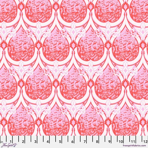 Parisville Deja Vu Scrap Bag (Approx 2 Yards) by Tula Pink for Free Spirit 2 Yards DIY Quilt Fabric