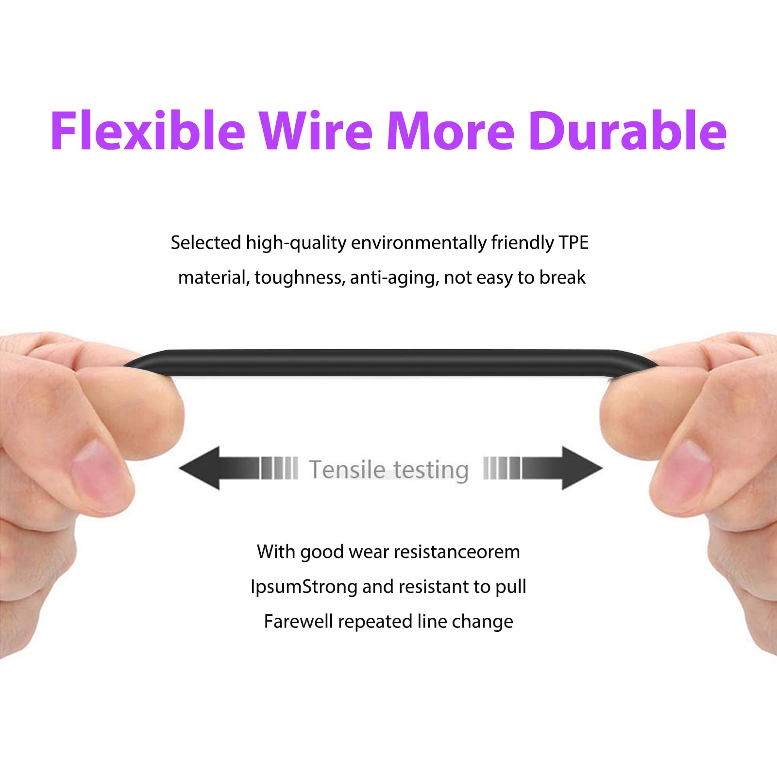 USB-C Charger Charging Cable Cord Compatible for BlueParrott B450-XT S650-XT M300-XT, Jab Elite 3 4 7 7 Pro Elite 75t Elite 85t Elite 85h, Elite Active 75t Earbuds, Evolve2 30 40 65 85 75 Headphones
