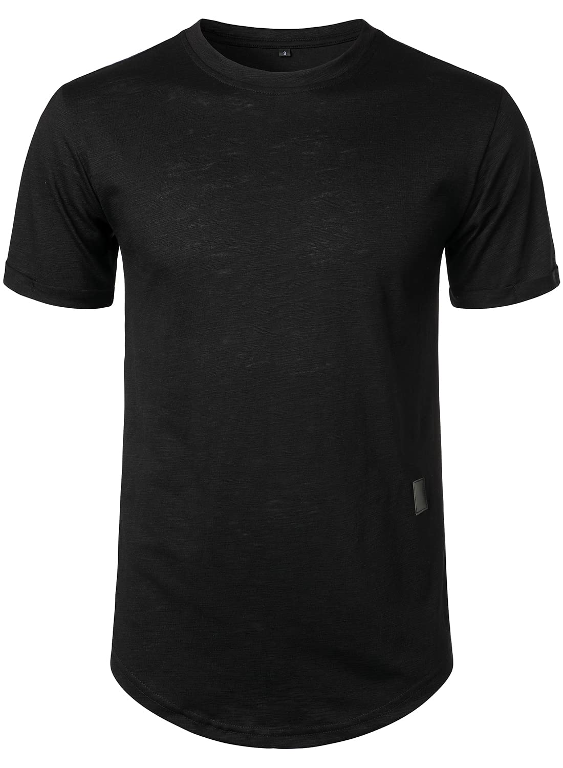 FANARCHER Men’s T-Shirts Athletic Short Sleeve Tee Shirts Gym Workout Cotton Tops Black