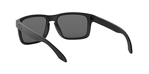 OAKLEY SI Holbrook Matte Black Tonal Icon/Gray Sunglasses (OO9102-E555)
