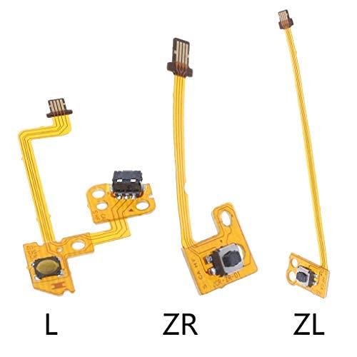 ZR ZL L Button Key Ribbon Flex Cable for Switch Joy-Con NS Replacement (L Cable)