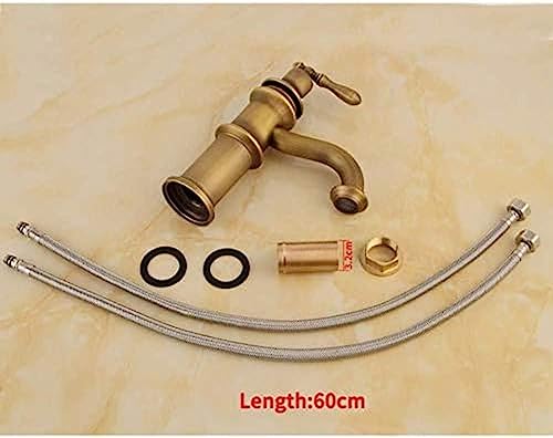 Kitchen Taps Kitchen Tap Kitchen Tap Newly Faucet Copper Faucets Bath Bathroom Sink Basin Faucet Brass Single Ceramic Handle Single Hole Deck Basin Tap, Bathroom Faucet