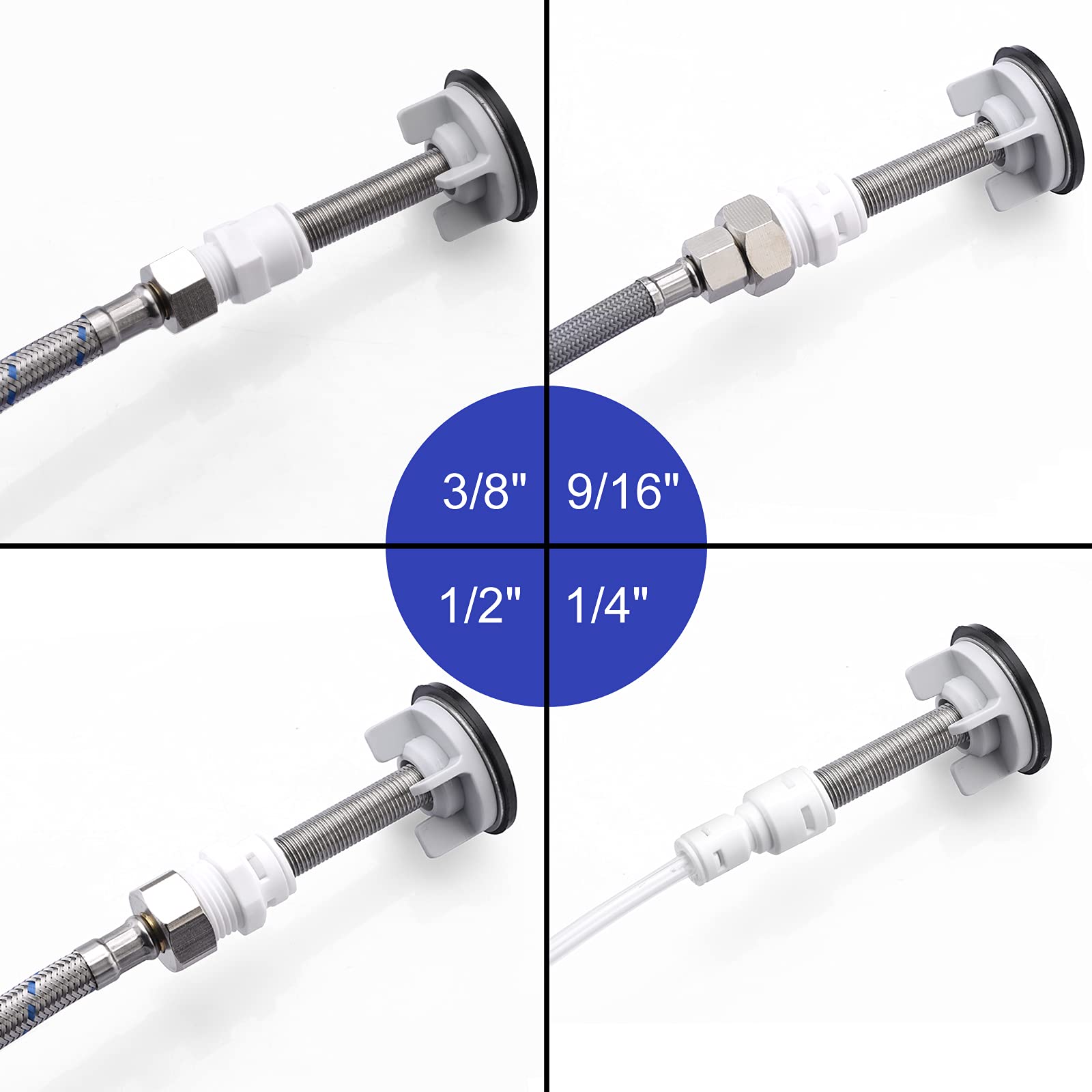 Kablle Drinking Water Faucet, Reverse Osmosis Faucet, Water Filtration Faucet, Drinking Water Purifier Faucet, Matte Black, B07