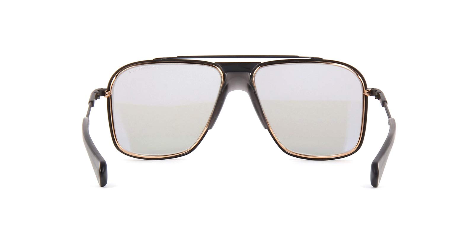 Dita INITIATOR DTS116-58-03 Sunglasses Black Iron - Rose Gold lens rims - Matte Crystal Grey w/Medium Grey - AR Lens 58mm