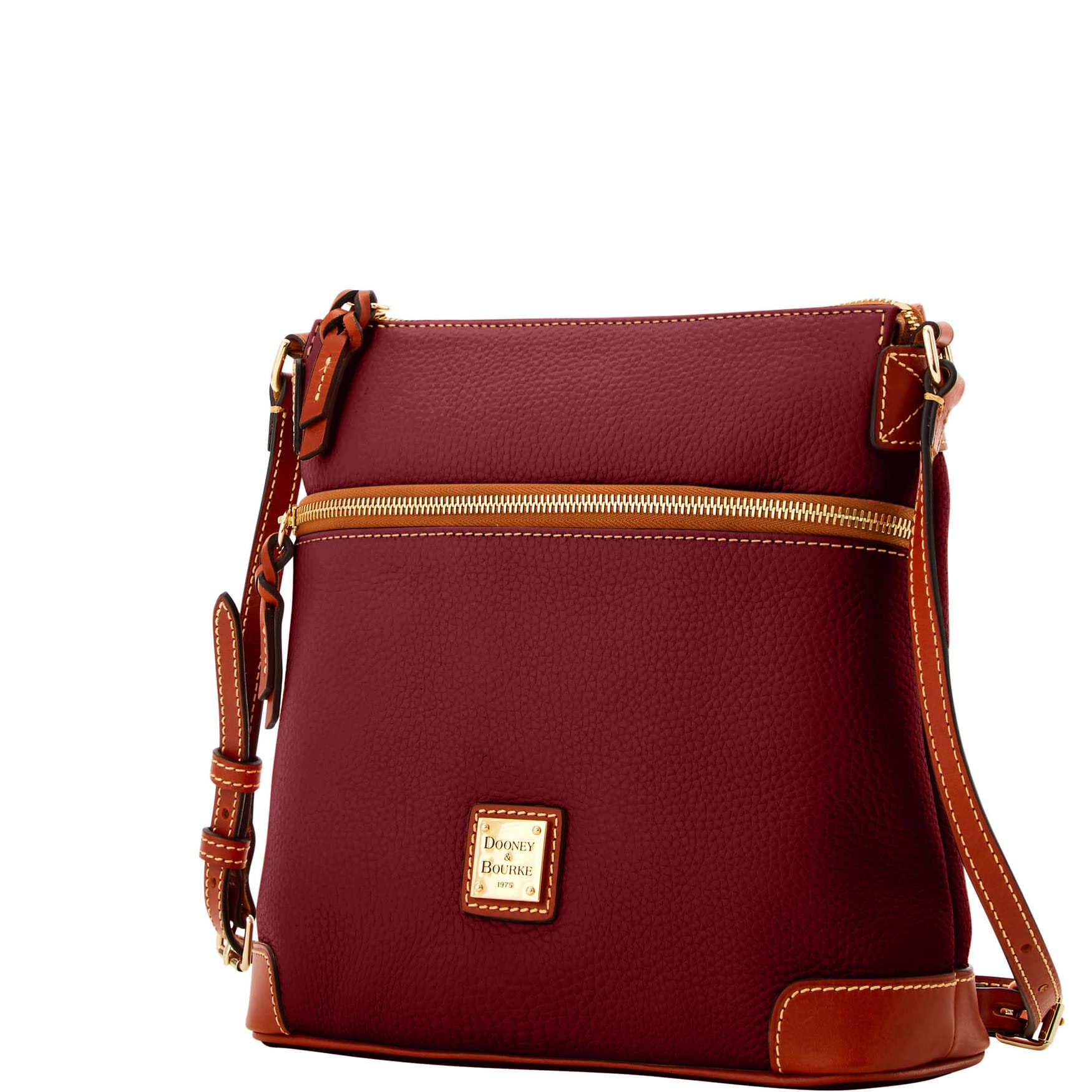 Dooney & Bourke Handbag, Pebble Grain Crossbody - Bordeaux