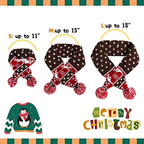 Little Mogwai Christmas Dog Bandanas Scarf Bibs Kerchief-,Pet Holiday Birthday Costumes Gift for Small Medium Large XL Size Dogs&Cat(Large)…