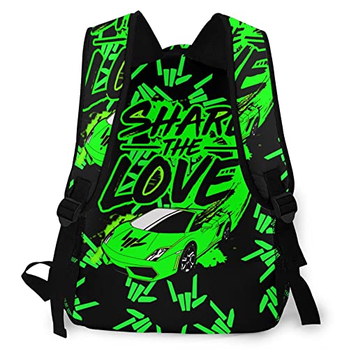 NUIFENB Kid Schoolbag Share Love Merch Backpack Child Schoolbags Water Resistant Student Rucksack