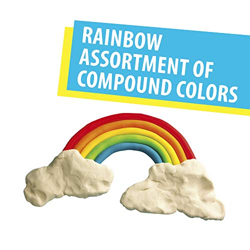 Play-Doh Modeling Compound 24-Pack Case of Colors, Perfect for Halloween Treat Bags, Party Favors, Non-Toxic, Multi-Color, 3-Ounce Cans, Ages 2 and up (Amazon Exclusive)
