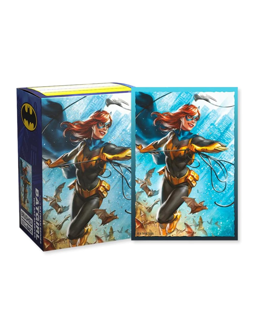 Dragon Shield Sleeves – Dragon Shield Limited Edition Brushed Art: Batgirl 100 CT - MTG Card Sleeves are Smooth & Tough - Compatible with Pokemon & Magic The Gathering Cards