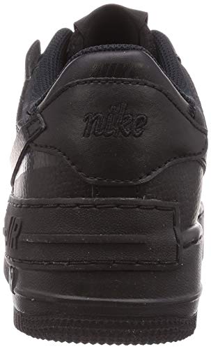Nike Womens Air Force 1 Low Shadow WMNS CI0919 001 Triple Black - Size 7W