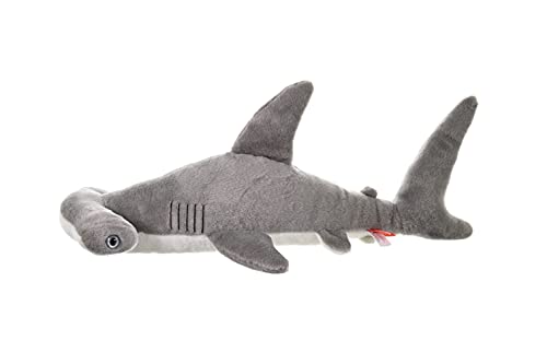 Wild Republic Hammerhead Shark Plush, Stuffed Animal, Plush Toy, Gifts for Kids, Cuddlekins 20", Multi